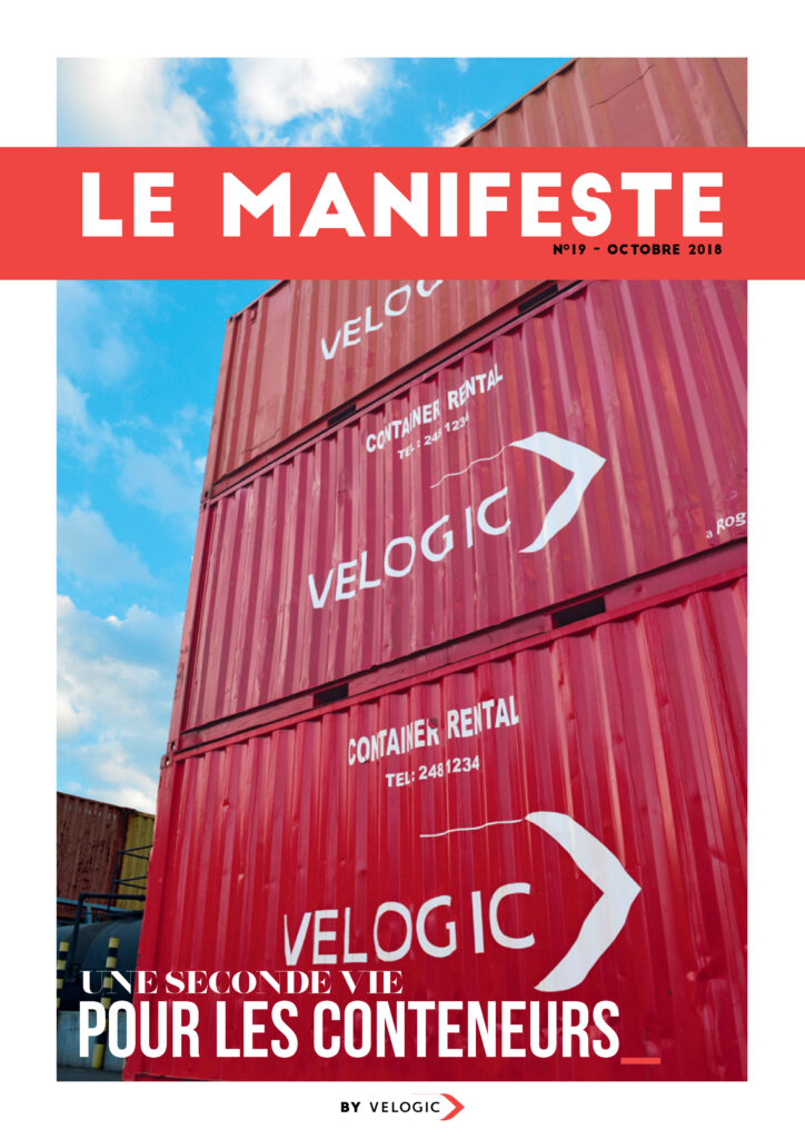 Une seconde vie pour les conteneurs - Velogic > Together, we make trade easy